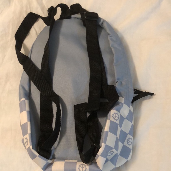 Vans | Accessories | Nwot Vans Off The Wall Mini Backpack Baby Blue And ...